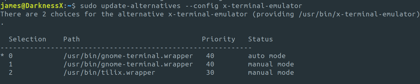 How To Set The Default Terminal Emulator On Ubuntu